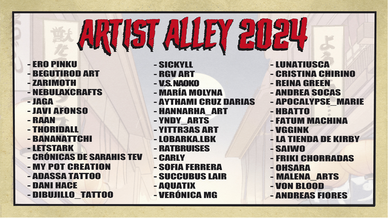 Artist Alley - Festival del Manga & Comic-Can